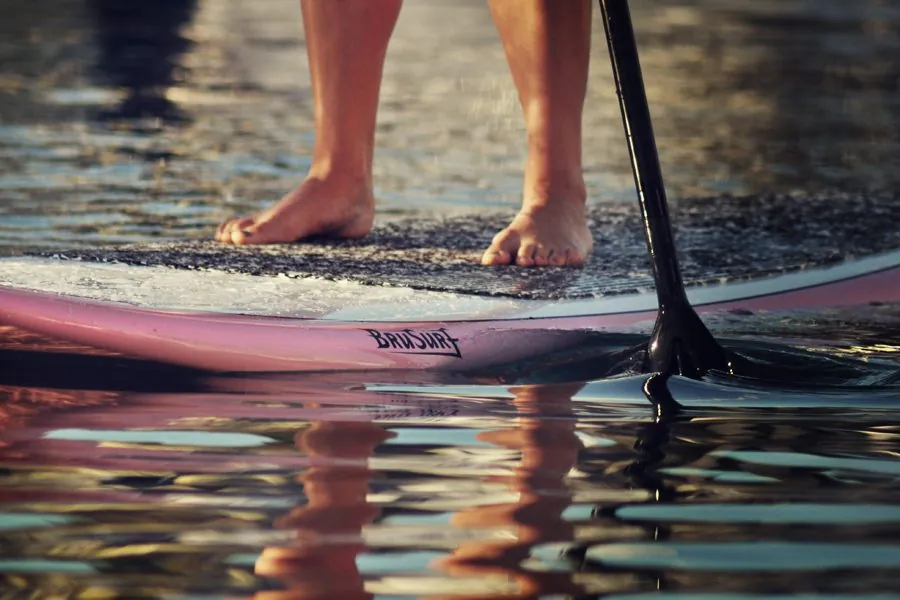 brusurf pink white sup – Riverbound Sports Paddle Company