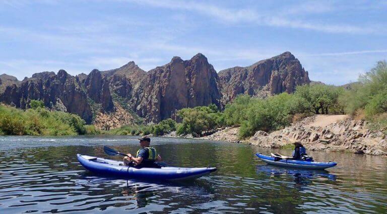Water Flows - Paddling the Salt River and Verde River | Riverbound Sports