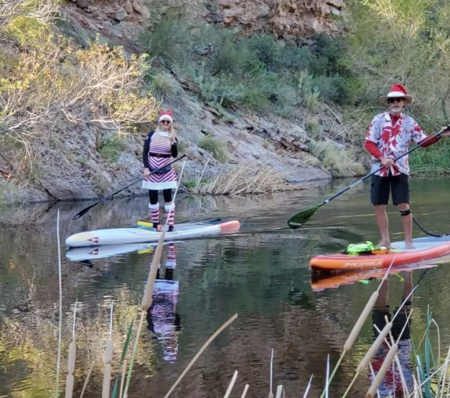 2nd Annual Holiday Paddle at Canyon Lake | Riverbound Sports Paddle Company
