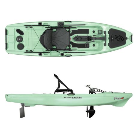 Slayer Propel 10 LTE: Lightweight, Pedal-Driven Fishing Kayak